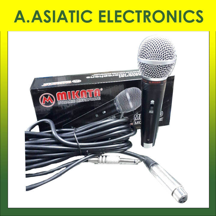 Mikata (MIC-3000) Professional Dynamic Wired Microphone | Lazada PH