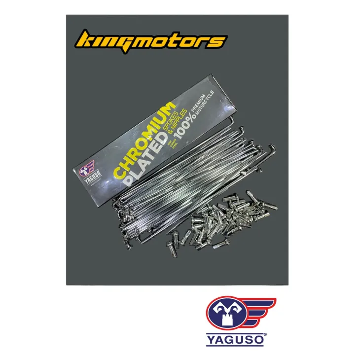 Yaguso spokes CHROME 8g | Lazada PH