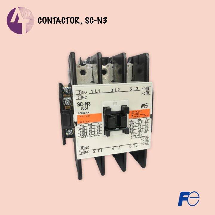Fuji Magnetic Contactor SC-N3 240Vac | Lazada