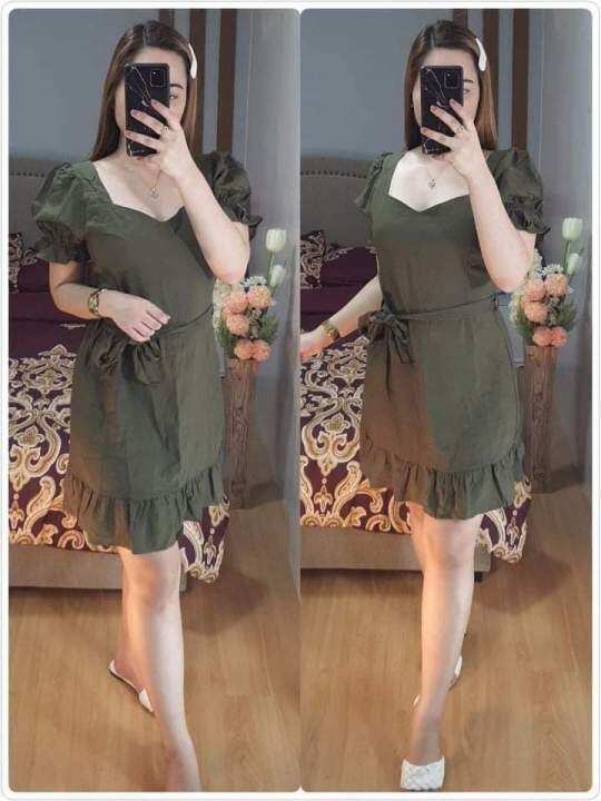 Missy Dress Plain Freesize Fit small to large body frame | Lazada PH