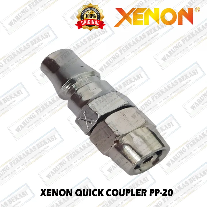 XENON PP-20 Quick Coupler Nepple Sambungan Selang Angin PU 5x8mm ...