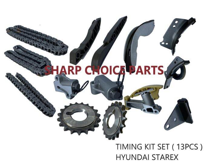 TIMING KIT ( KHY-002F ) HYUNDAI STAREX D4CB ( 13PCS ) | Lazada PH