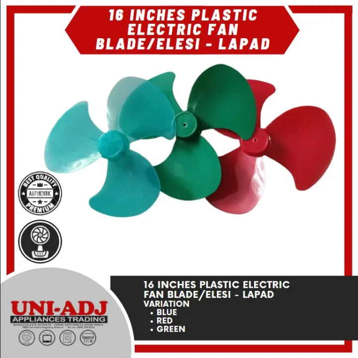 16 Inches Plastic Electric Fan Half moon Blade/Elesi - Lapad | Lazada PH