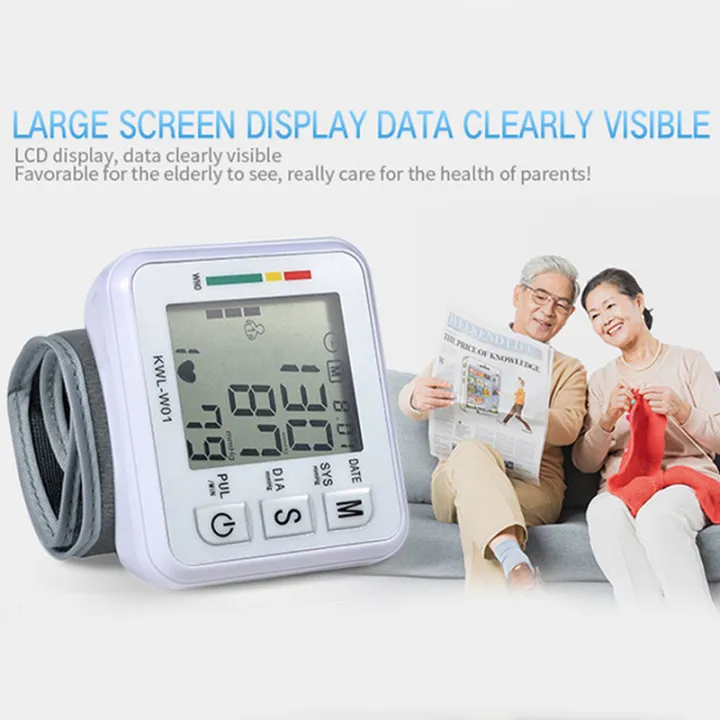 （Ready Stock）Wireless Accurate Upper Arm Blood Pressure Monitor Machine ...