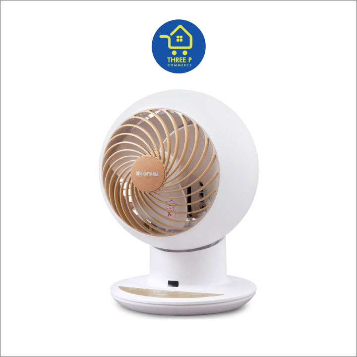 พัดลมหมุนเวียนอากาศ พัดลมตั้งโต๊ะ IRIS OHYAMA WOOZOO รุ่น PCF-SC15T สีขาว | Lazada.co.th