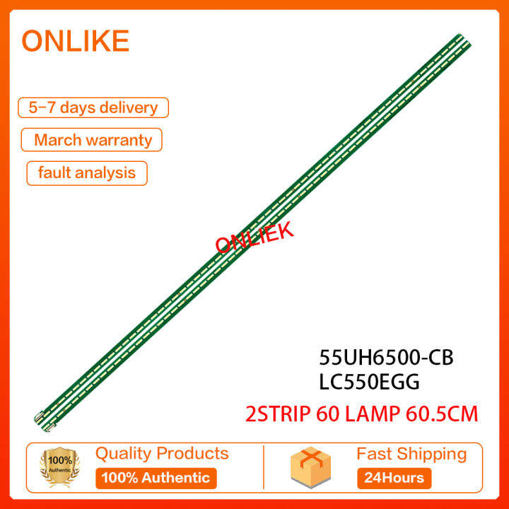 55“LED Original LG TV Backlight 55UH6500-CB LC550EGG Light strip V16 ...