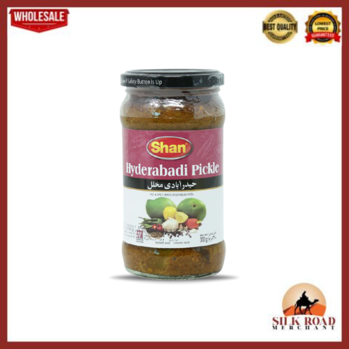 SHAN HYDERABADI MIXED PICKLE (JERUK CAMPUR HYDERABADI) 300 GM | Lazada