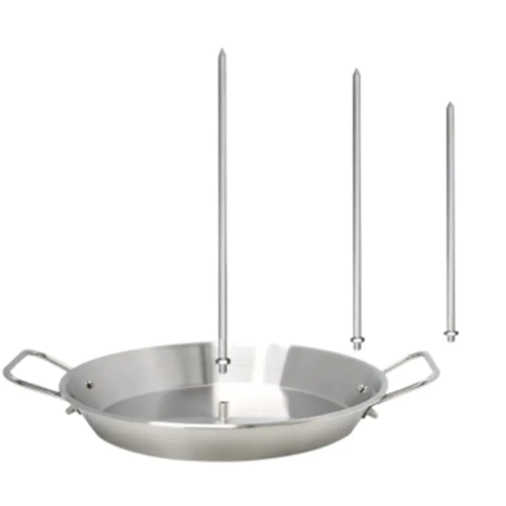 Vertical Skewer Barbecue Spike Poultry Hanger Roasting Meat Spit Skewer ...