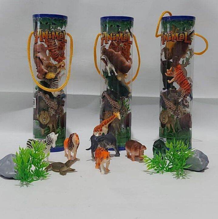 COD MAINAN FIGURE HEWAN 1 SET / MAINAN ANAK MINIATUR HEWAN HUTAN POHON ...