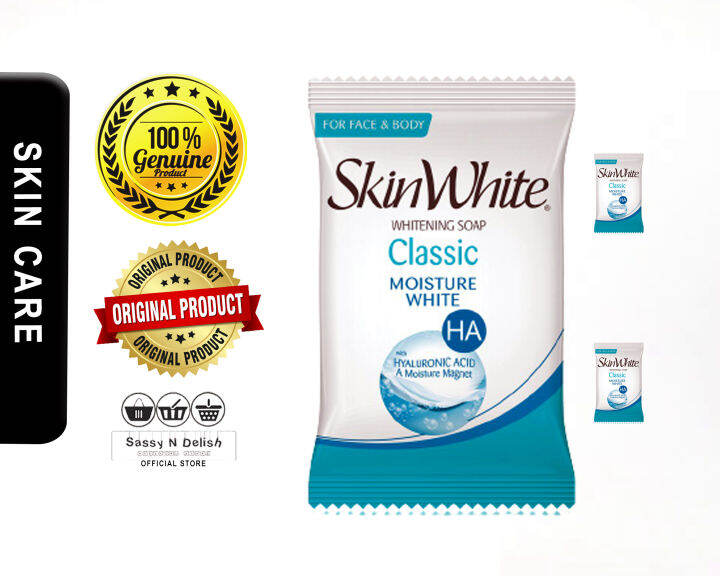 SkinWhite Whitening Soap Classic Moisture White 65g | Set of 3 | Lazada PH