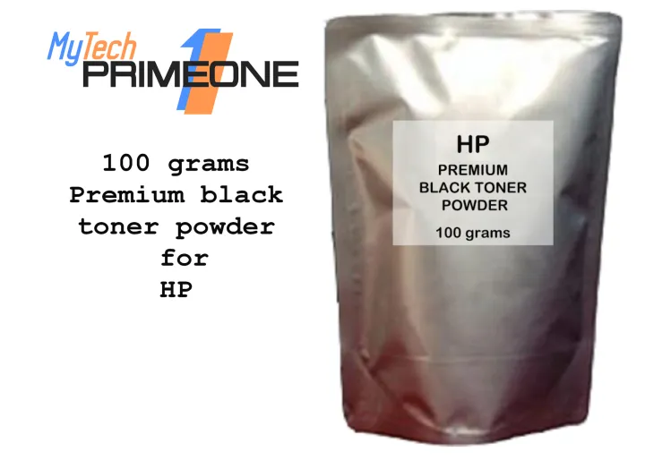 100 grams Premium black toner powder for HP monochrome printers | Lazada PH