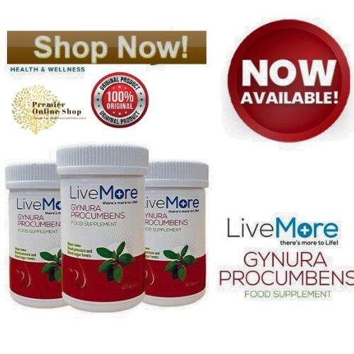 Livemore Gynura Procumbens uno health supplements | Lazada PH