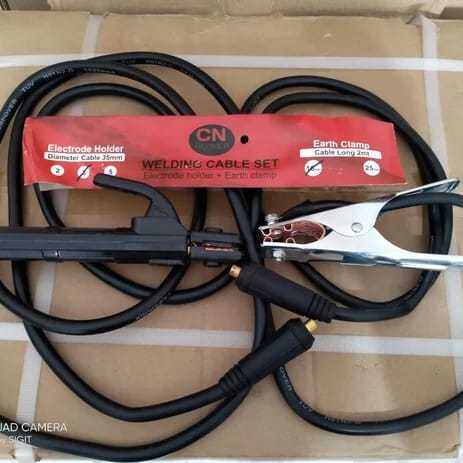 Tang Las Set + Kabel 5m (25mm) / Kabel Las Set Panjang 5 Meter Ukuran ...