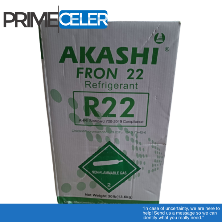 Refrigerant for Aircon R22 AKASHI (13.6kg) | Lazada PH