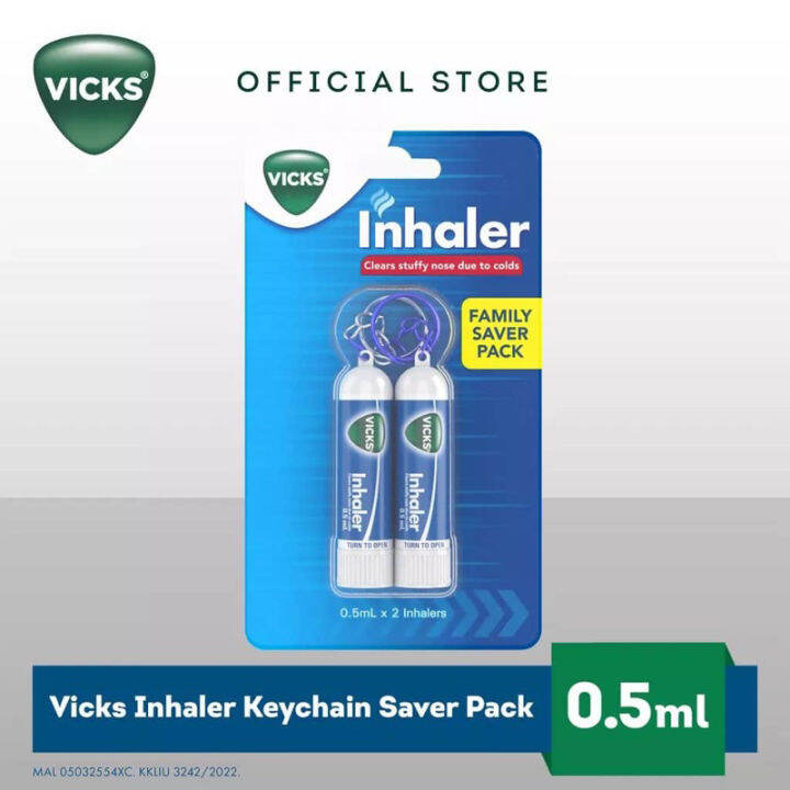 VICKS INHALER with keychain ( 2 pcs ) | Lazada