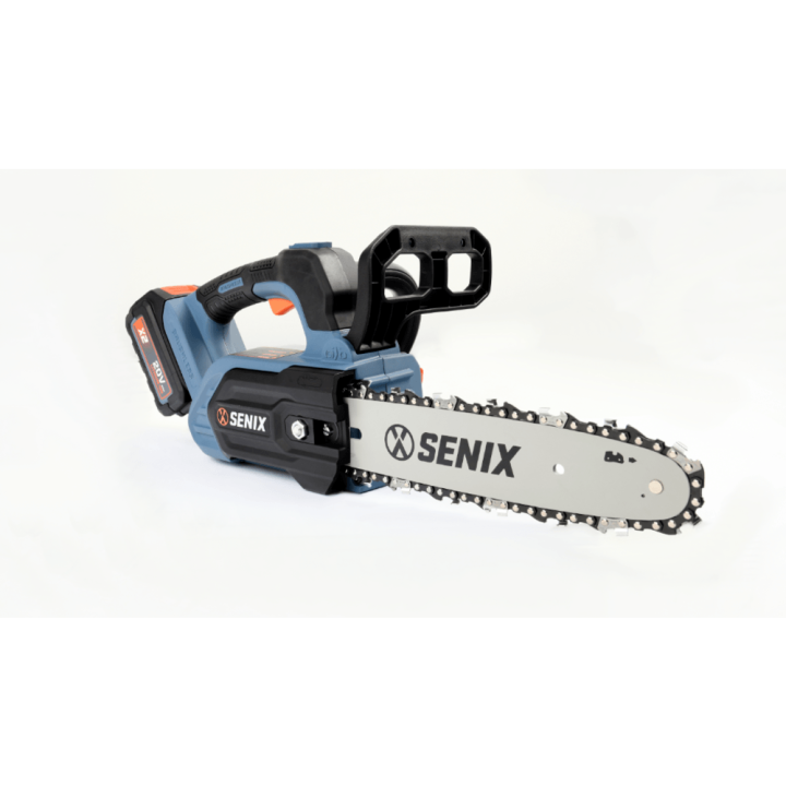 SENIX เลื่อยโซ่ไร้สายกำลัง20V รุ่นCSX2-M1 ขนาดใบตัด10นิ้ว สีน้ำเงินดำ ...