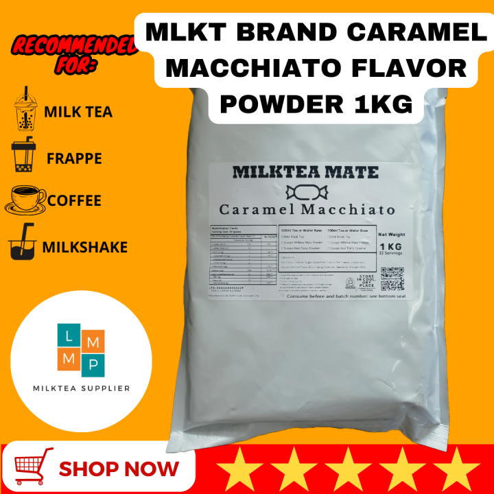 Milktea Mate MLKT Caramel Macchiato Powder 1kg - LMMP MILKTEA SUPPLIER ...