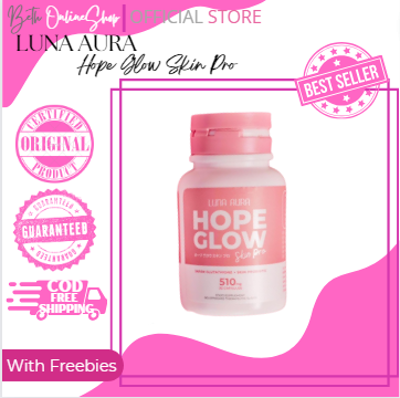 Luna Aura Hope Glow Skin Pro 510mg/Capsule 30 Capsule Hope Glow Skin ...