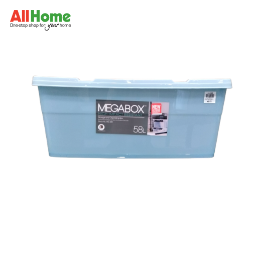 MEGABOX Storage Box 58 Liters (Trans Blue, Trans Clear) | Lazada PH