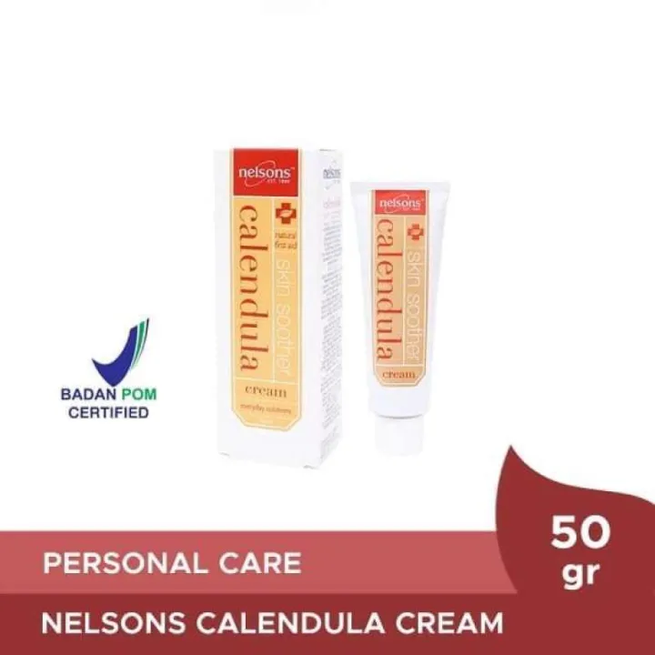 NELSONS CALENDULA CREAM 50G 50 G GRAM- SALEP KRIM KULIT PECAH RUSAK ...