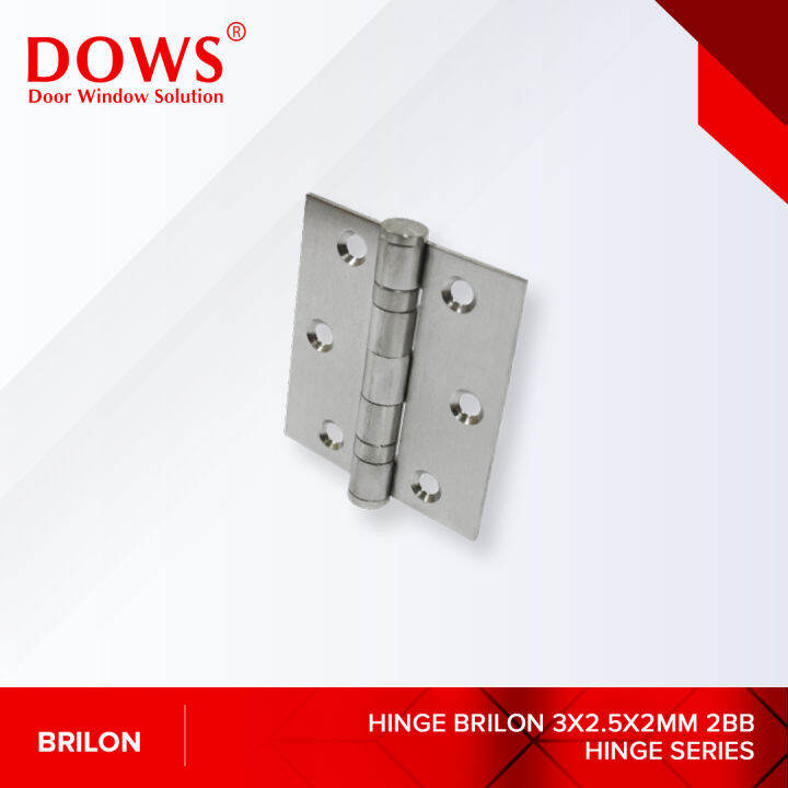 DOWS ENGSEL / ENGSEL PINTU / ENGSEL JENDELA DOWS 3X2,5X2MM 2BB SN ...