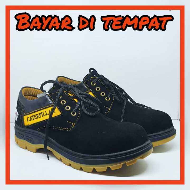sepatu safty untuk kerja UJUNG LAPISAN BESI sepatu pria proyek BAHAN ...