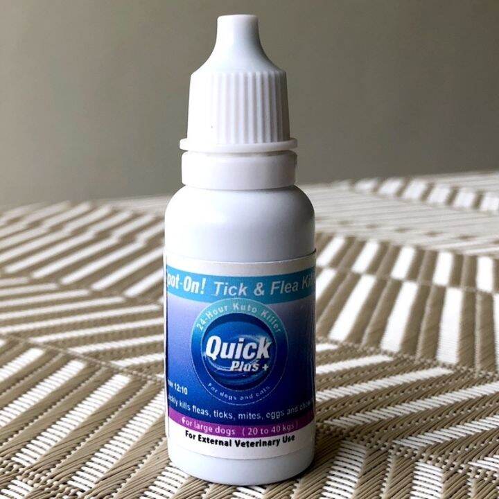Quick Plus Tick Flea Killer SPOT ON for Dogs Cats | Lazada PH