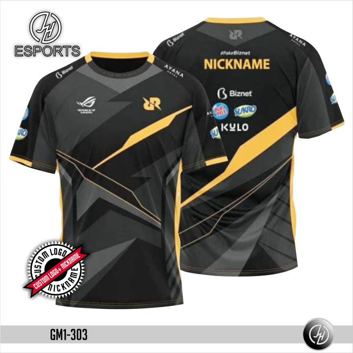 JERSEY Gaming RRQ TEAM MPL BAJU JERSEY RRQ Mobile Legends TERBARU 2022 ...