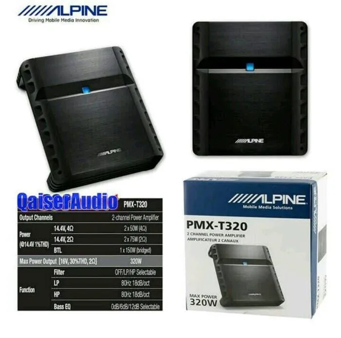 Power Alpine Pmx-T320 2Ch | Lazada Indonesia