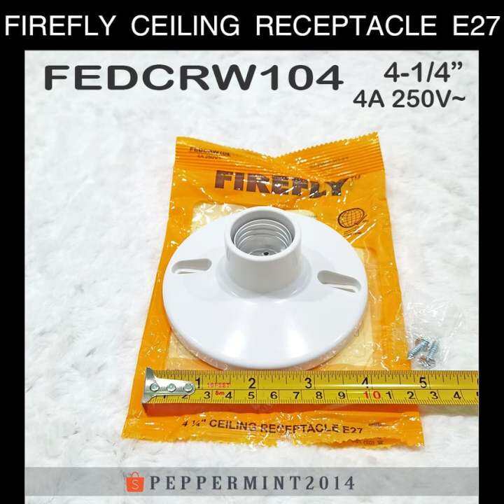 KES Firefly Ceiling Receptacle For lights (4-1/4) | Lazada PH