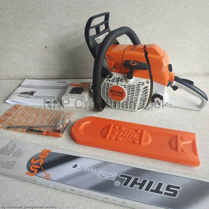 [ของแท้ 💯 %] เลื่อยยนต์ STIHL รุ่น MS-382 MS382 MS 382 กำลัง 5.3 แรงม้า ...