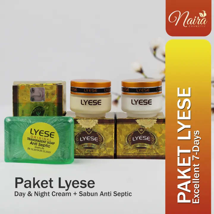 Paket Cream Lyese Original Sabun Anti Septic | Lazada Indonesia