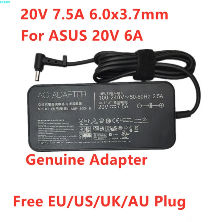 Original-2022 New™ Genuine AC Adapter For A17 120P2A 20V 6A 120W ASUS VIVOBOOK X571 ZENBOOK 15 ...