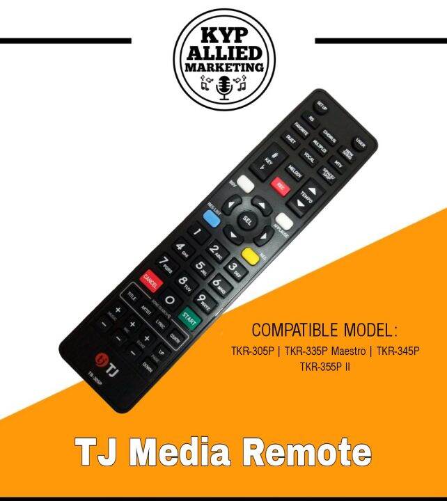 TJ Media Remote Control | Lazada PH