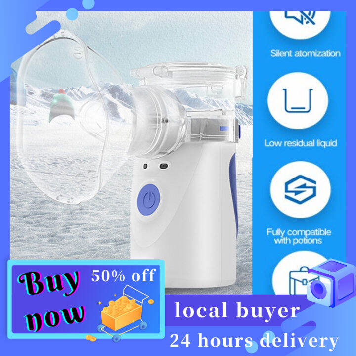 【Fast delivery】Mini Compact Portable Ultrasonic Coughing Phlegm Mesh ...