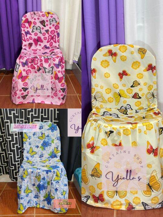 BUTTERFLY Monoblock Chair Cover | Standard | Lazada PH