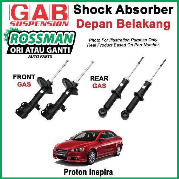 Proton Inspira Original GAB Premium Absorber Set | Lazada