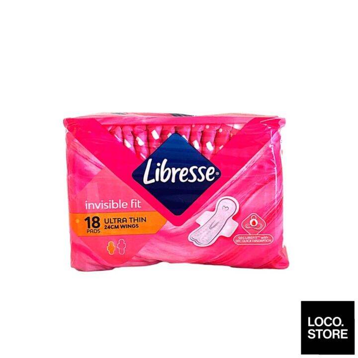 Libresse Ultrathin with wings 24cm 18s | Lazada