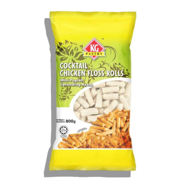 KG CHICKEN FLOSS ROLLS (MINI POPIAH) 800G | Lazada