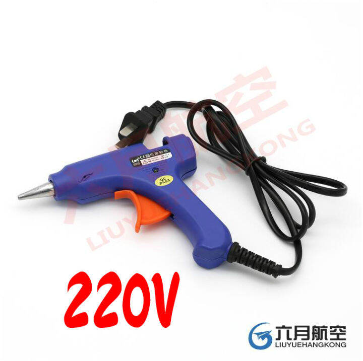 Model airplane hot melt glue gun pasting tool 12v 220v XT60 T inserted ...