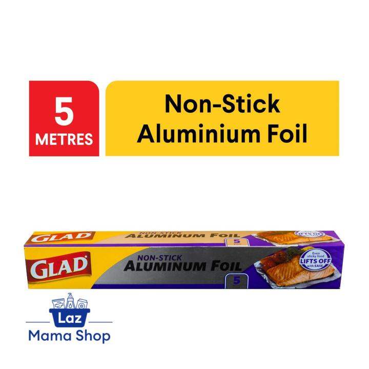 Glad Non-Stick Aluminum Foil 5M (Laz Mama Shop) | Lazada Singapore