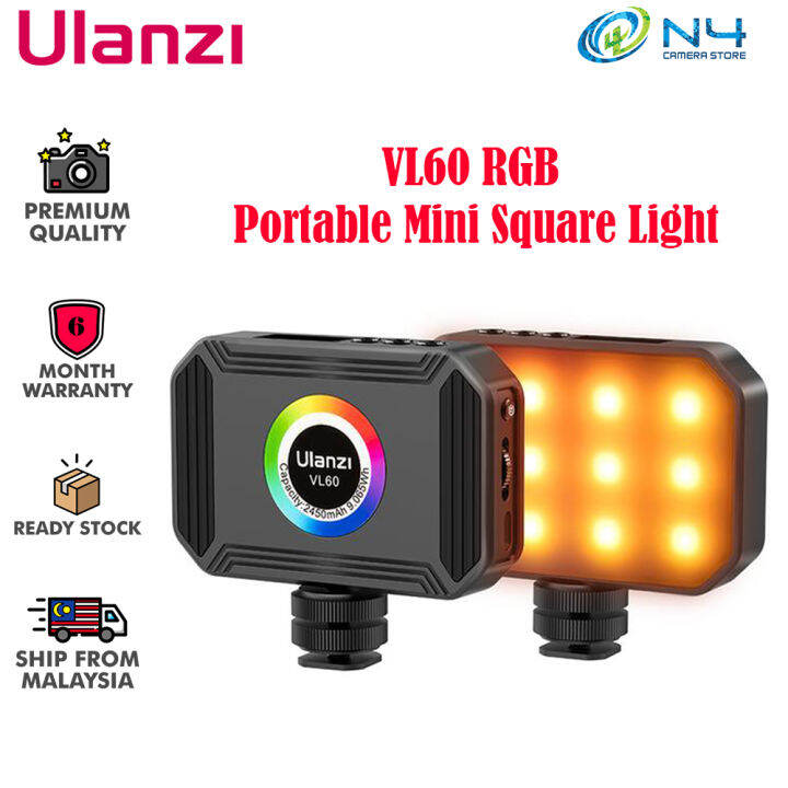Ulanzi VL60 RGB Portable Mini Square Light | Lazada