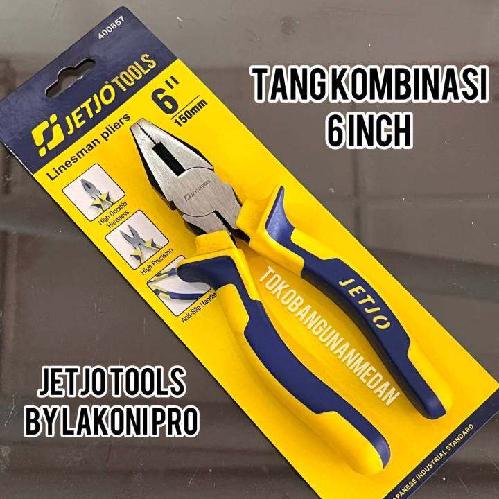 Tang Kombinasi Jetjo Tools By Lakoni Pro 6 inch / Linesman Pliers ...