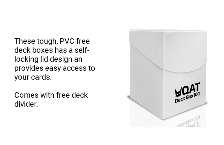 [QAT] Deck Box 100 Starter Series with Deck Divider | Lazada PH