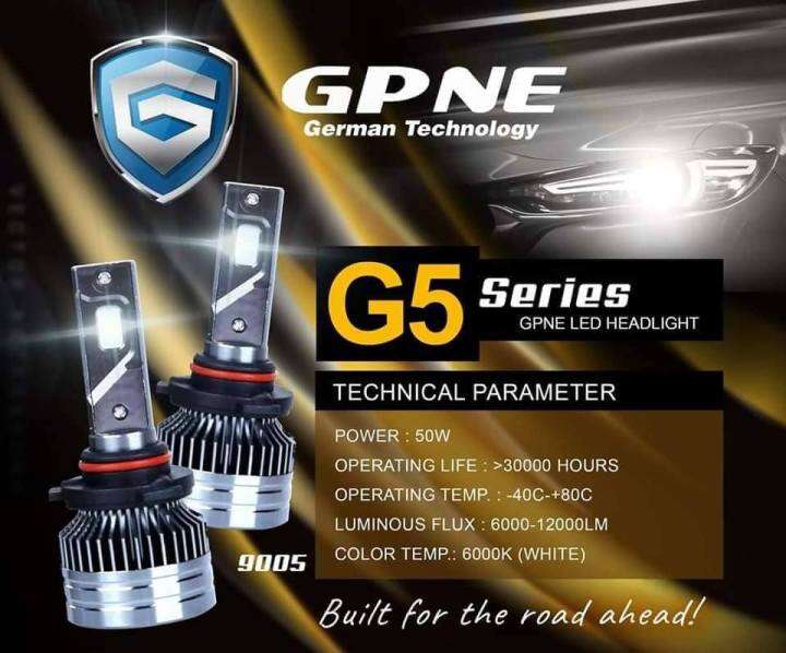 GPNE G5 H4 LED BULB 12000 lumens 2years warranty | Lazada PH