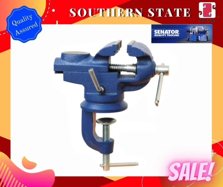 SENATOR 60mm PORTABLE BENCH VICE SEN-445-0600K | Lazada