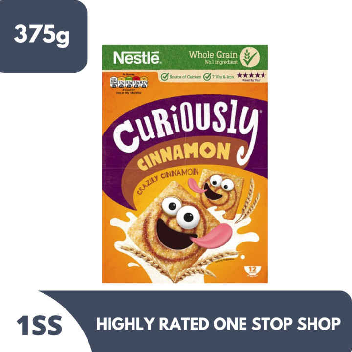Nestle Cheerios Whole Grain Curiously Cinnamon 375g | Lazada PH