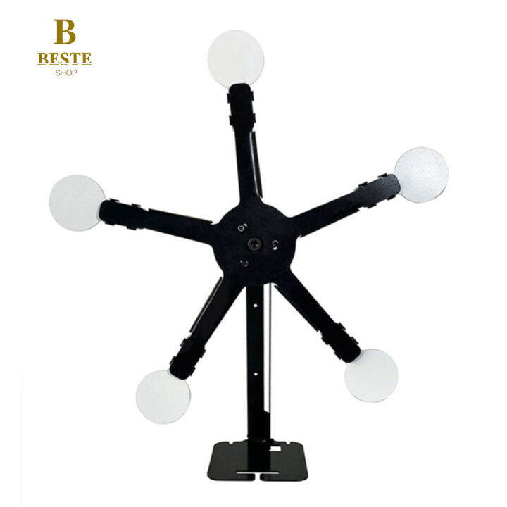 Tactical Training Equipment 5-Plate Metal Pentagram rotatable Target ...