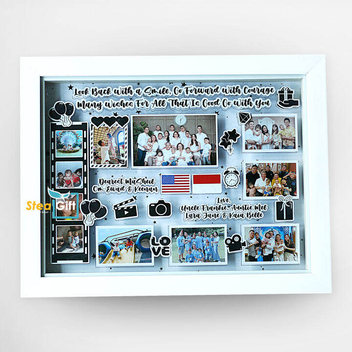 Scrapframe Pop Up 3D Bisa Request Tema Graduation | Happy Birthday ...