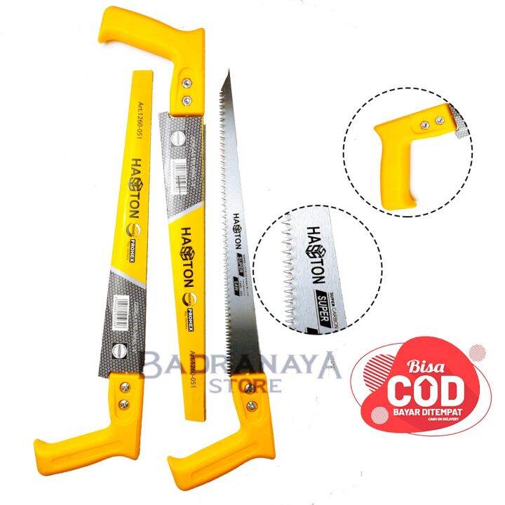 Gergaji Runcing Lancip 14 Inch Hasston Gergaji Gagang PVC Hasston ...